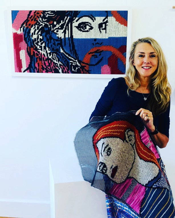 needlepoint | Tapestry Girl